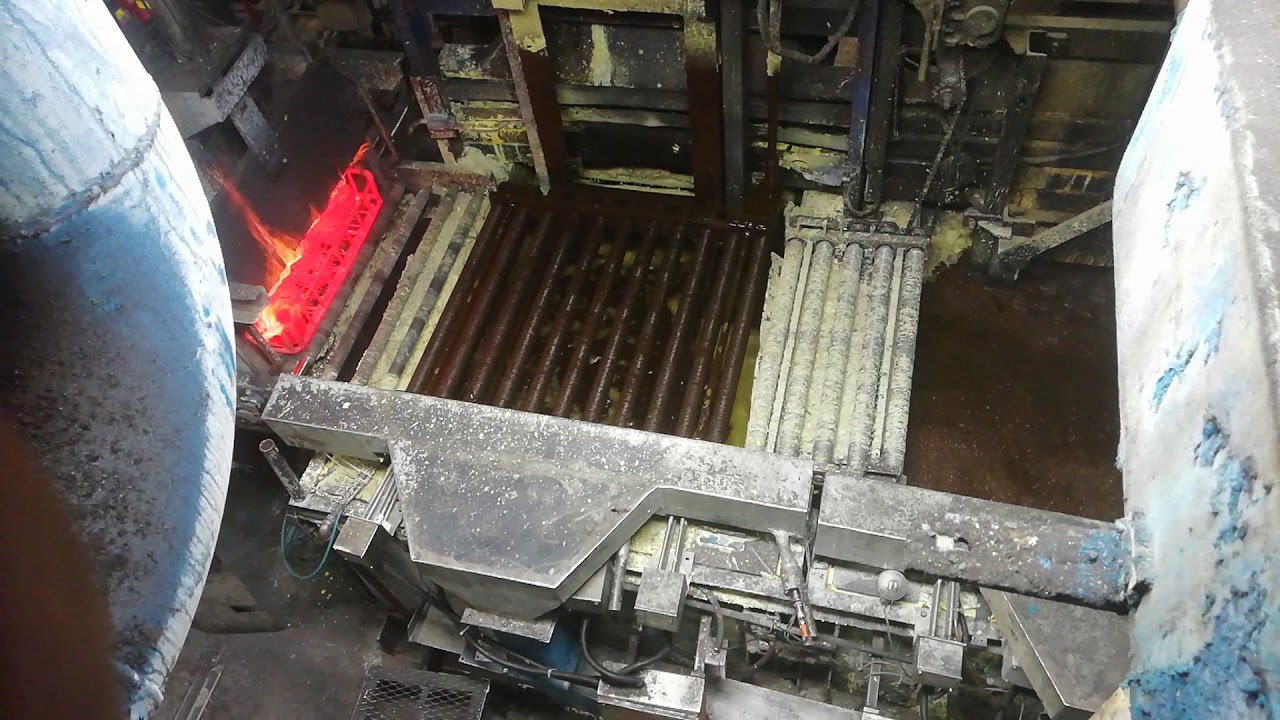 Salt quench furnace - YouTube