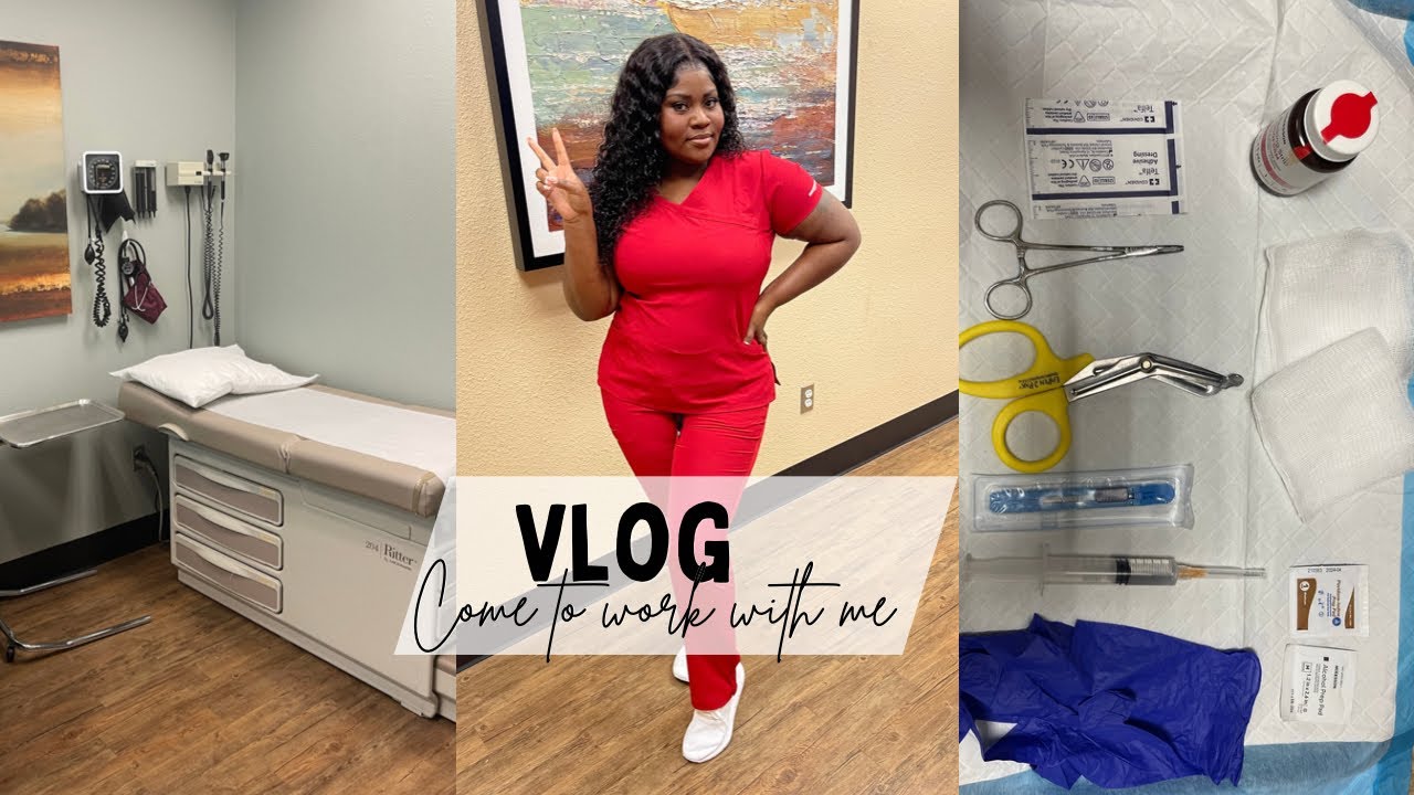 VLOG: A DAY IN THE LIFE OF A MEDICAL ASSISTANT | Busy Work Life | I ...
