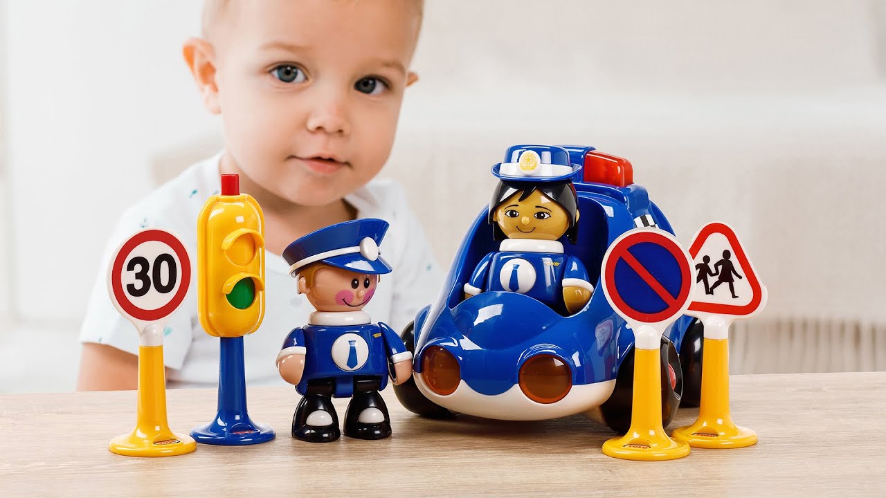 TL0158 TOLO First Friends Traffic Set - YouTube