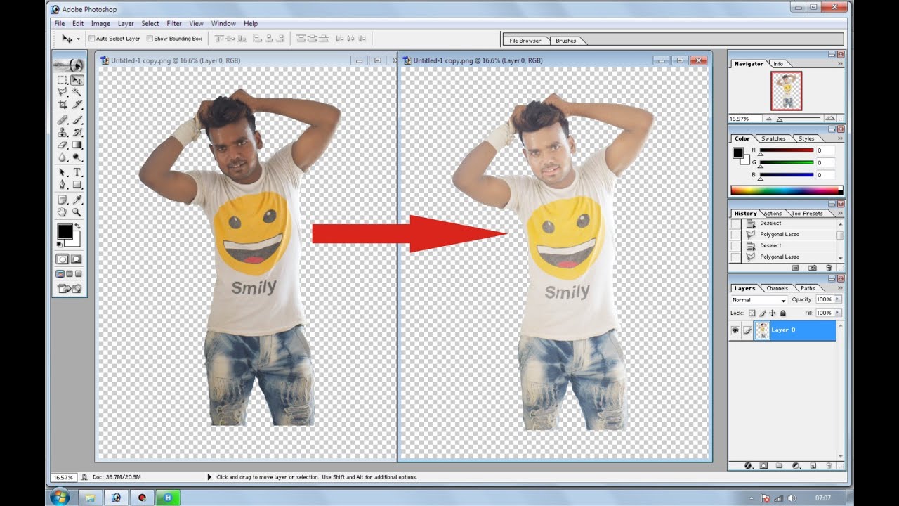 Simple and Very easy in Photoshop - YouTube