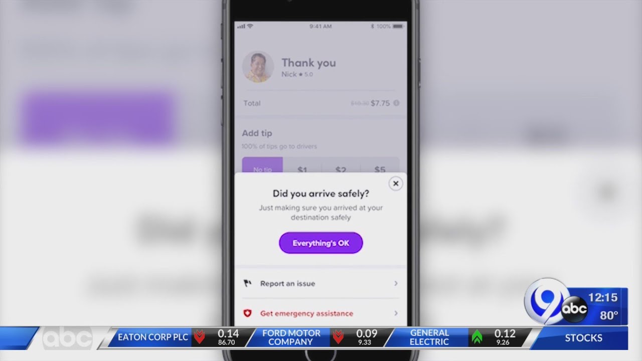 Lyft adding safety features to its app - YouTube