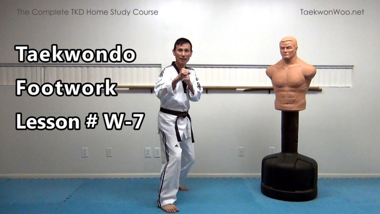 Top 6 Basic Footwork | Taekwondo and MMA Fighting | TaekwonWoo - YouTube