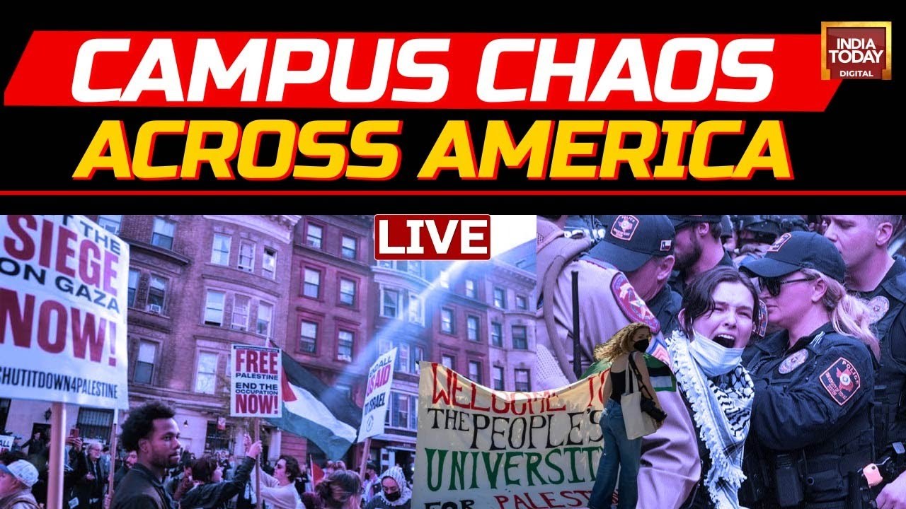US College Protests LIVE: Mass Arrests Across US Universities As Pro ...