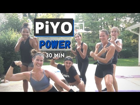 30-MIN PiYO Power HIIT | at HOME  Cardio Challenge | No Equipment Fat Burner