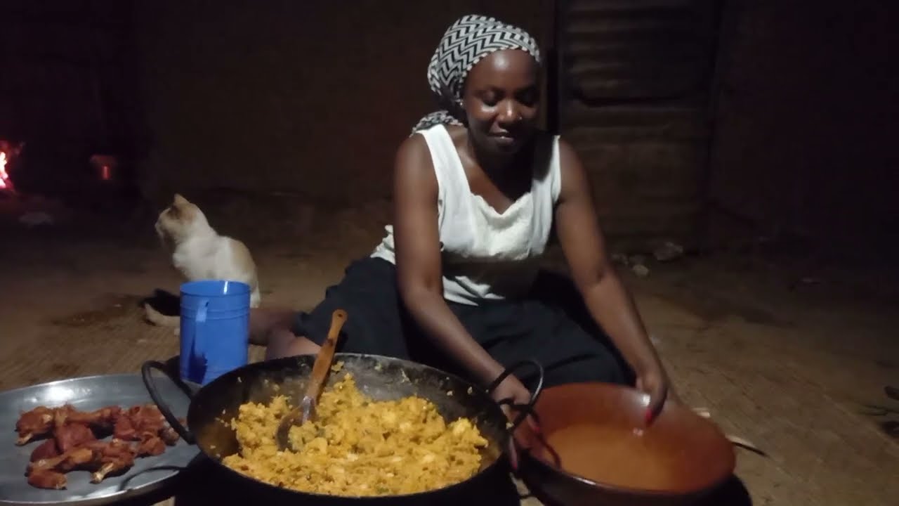 African village life//Cooking Most Delicious Traditional Food for ...