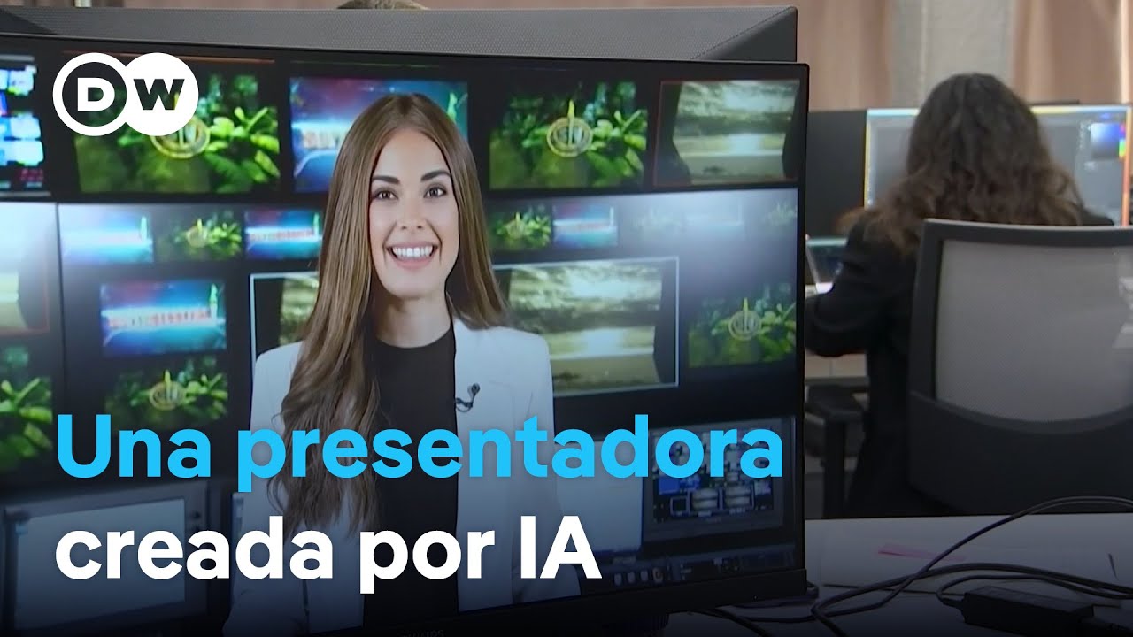 Una influencer virtual como presentadora de TV en España - YouTube