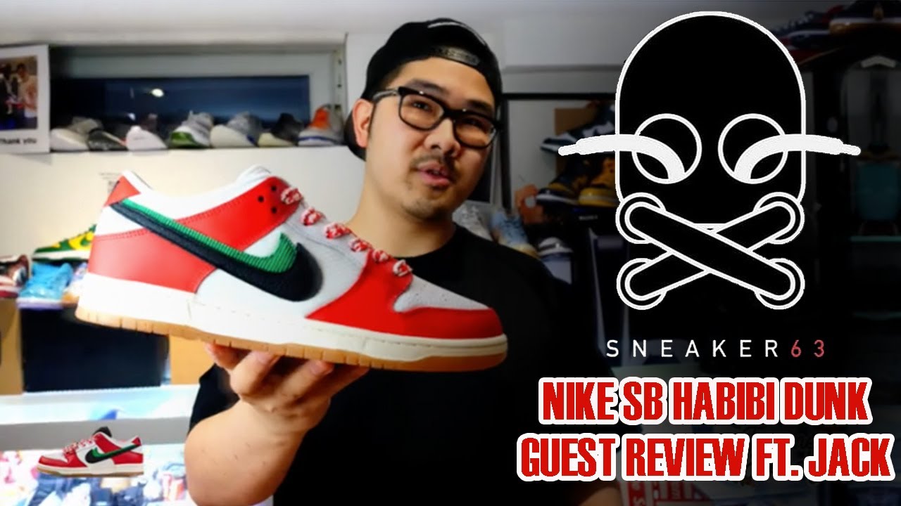 NIKE SB HABIBI DUNK GUEST REVIEW FT JACK (SNEAKER63) - YouTube