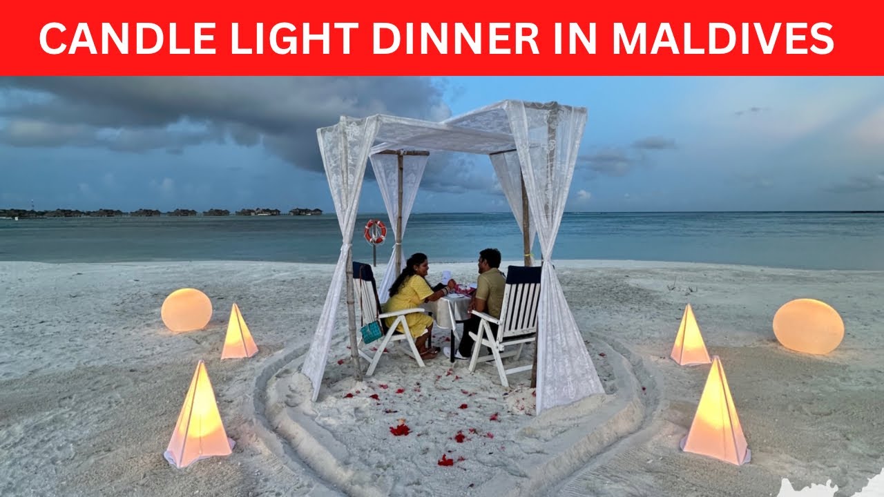 Luxurious Romantic Candle Light Dinner in Maldives ️ | Maldives ...