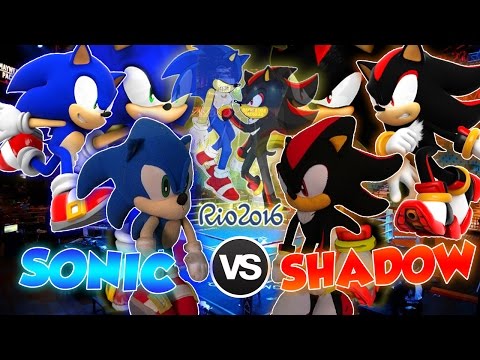 ABM: Sonic Vs Shadow!! BOXING!! Mario & Sonic Rio Olympic Games!! - YouTube