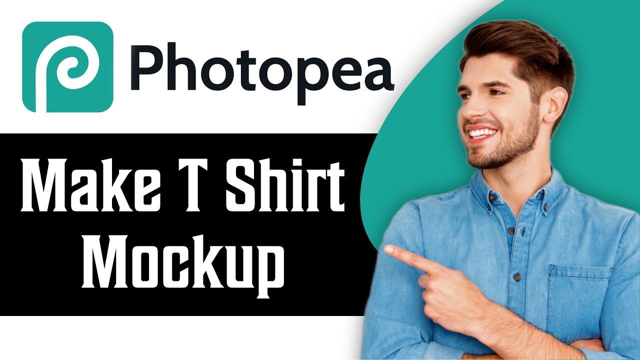 How to Make T shirt Mockup in Photopea in 2026 | Photopea Tutorial ...