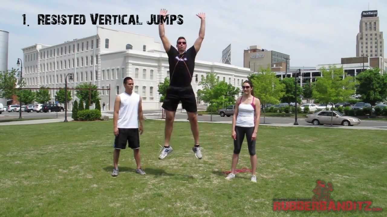 Herculean Explosive Jump Band Workout - YouTube
