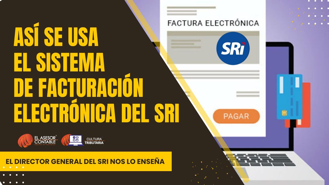 ¿Cómo usar el SISTEMA de FACTURACIÓN ELECTRÓNICA del SRI? l Tips ...