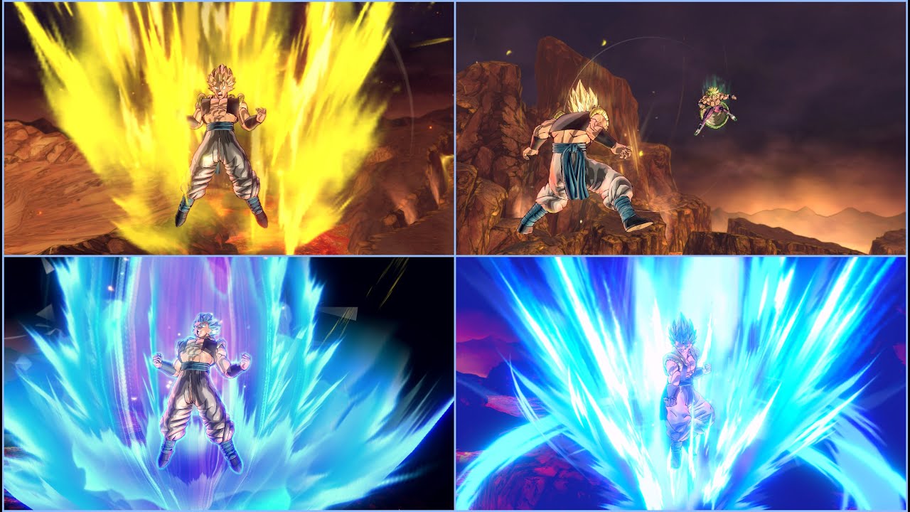 DBS Broly Gogeta (Base-SSJ-SSB) + SSB Final Destinations Stage (DBXV2 ...