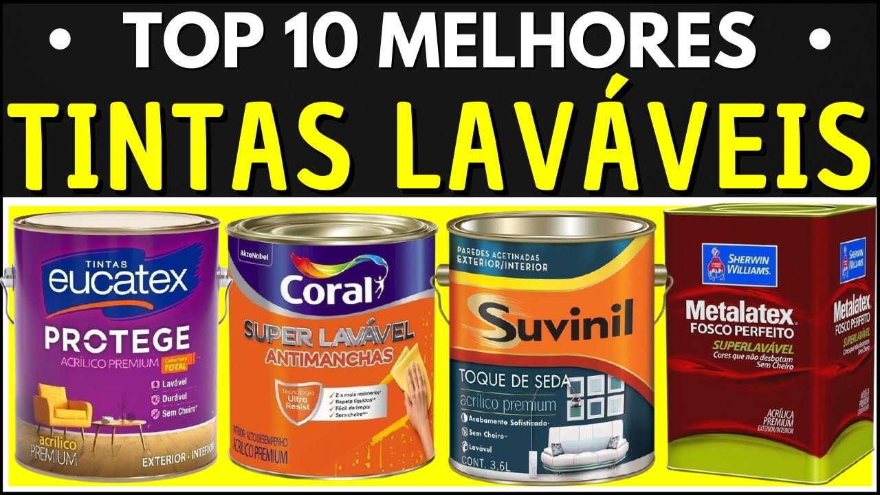 10 Melhores Tintas Laváveis | Tinta de Parede | Melhor Tinta de Parede ...