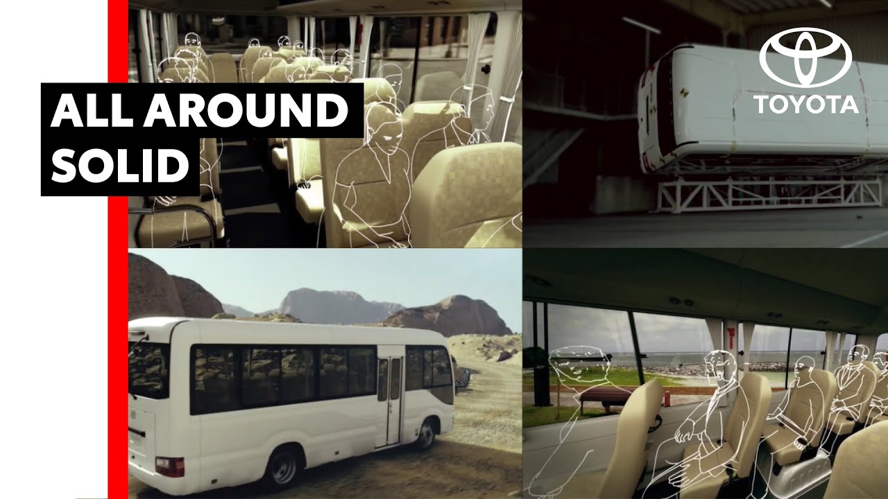 Toyota Coaster Body Rigidity - YouTube