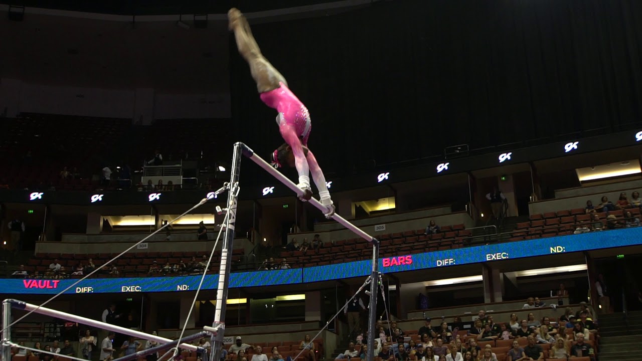 JaFree Scott - Uneven Bars - 2017 P&G Championships - Junior Women Day ...