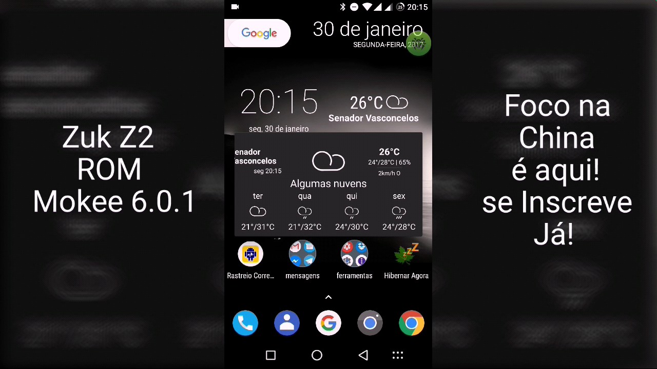 Zuk Z2 ROM Mokee Experiência de Uso - YouTube