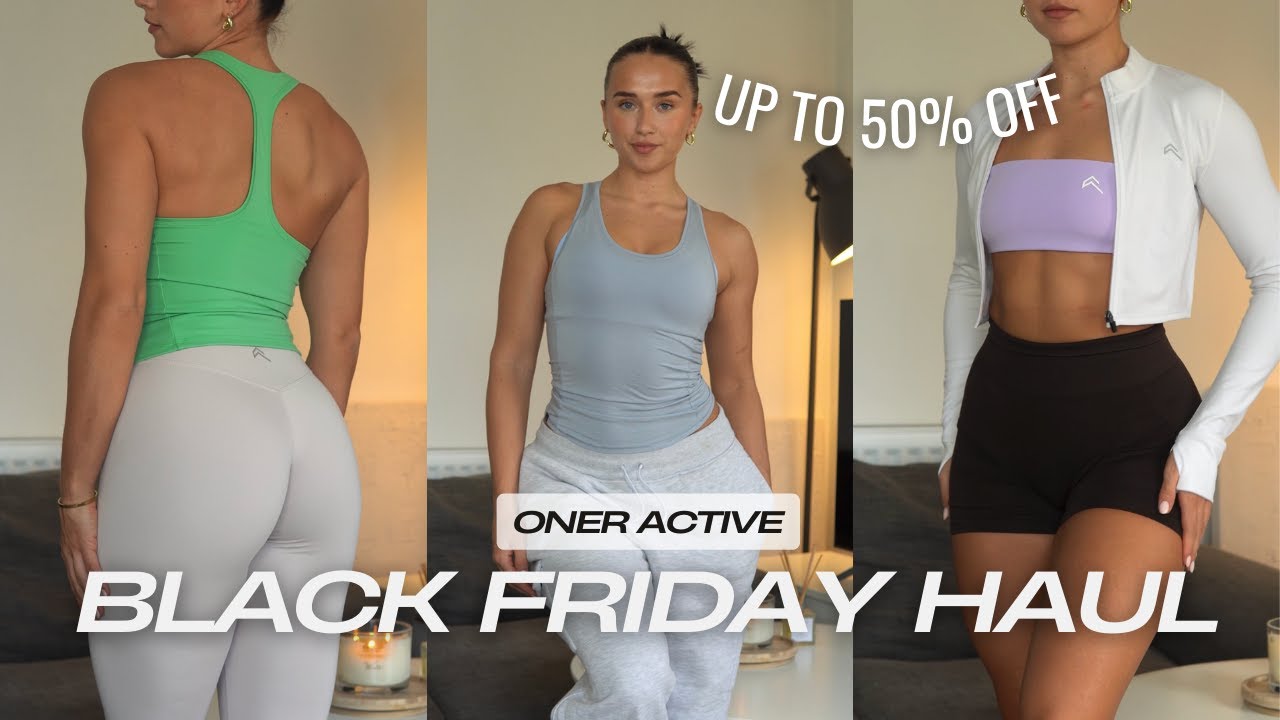ACTIVEWEAR THAT WILL CHANGE YOUR LIFE.. on sale?! | ONER Black Friday ...