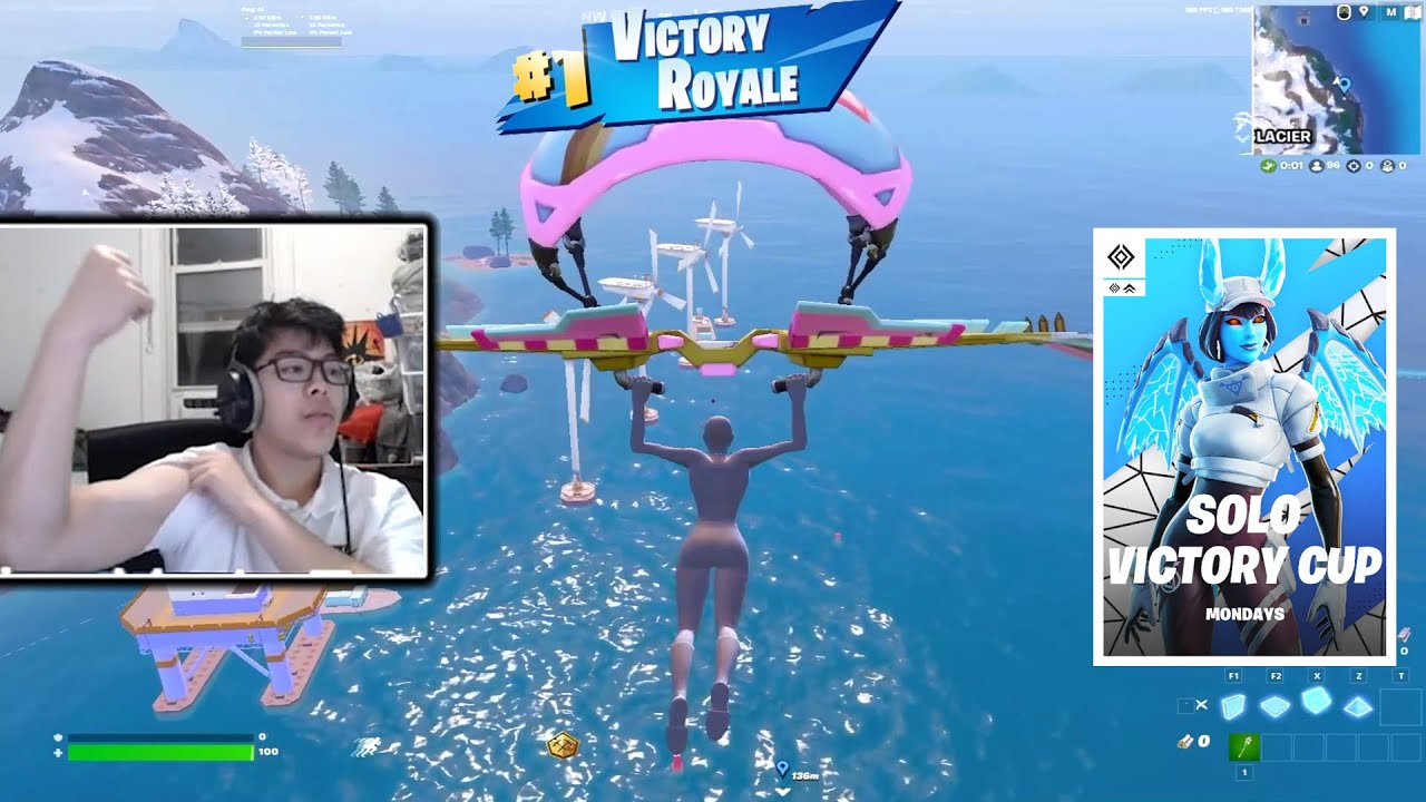AsianJeff was coaching himself to win in Solo Victory Cup (Fortnite ...