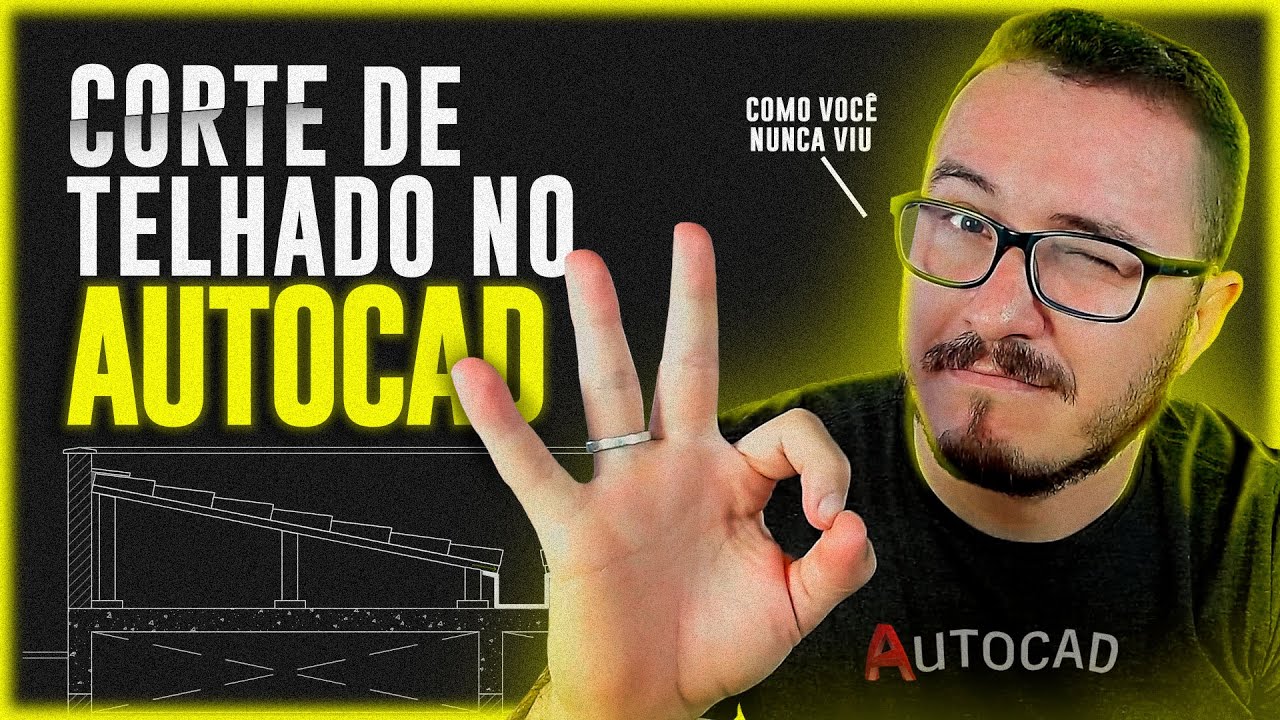 COMO FAZER CORTE DE TELHADO NO AUTOCAD | #HEITORDOESTUDIOMAO - YouTube