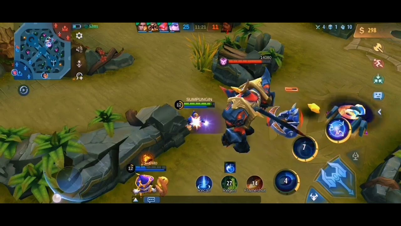 CYCLOPS GAME PLAY HIGHLIGHT IN RANK GAME 🔥 |INSANE BATTLE💯 #MLBB # ...