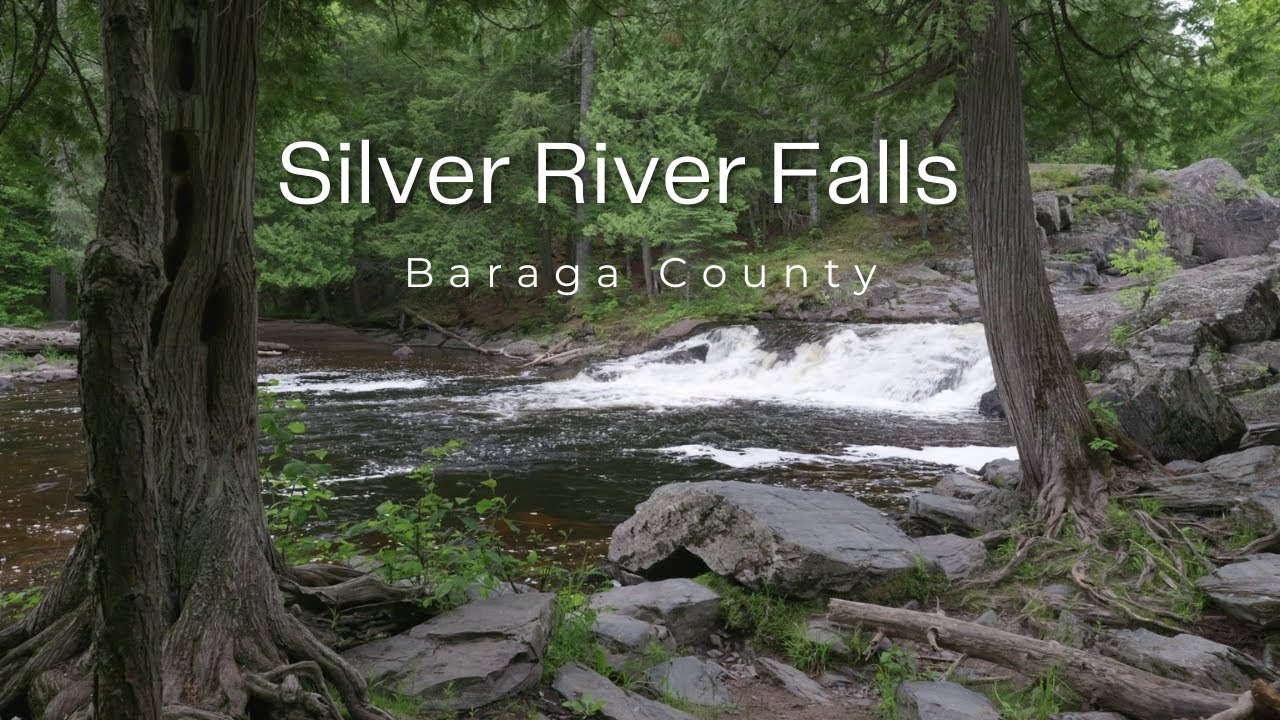 Silver River Falls in Baraga County │Michigan's Upper Peninsula - YouTube