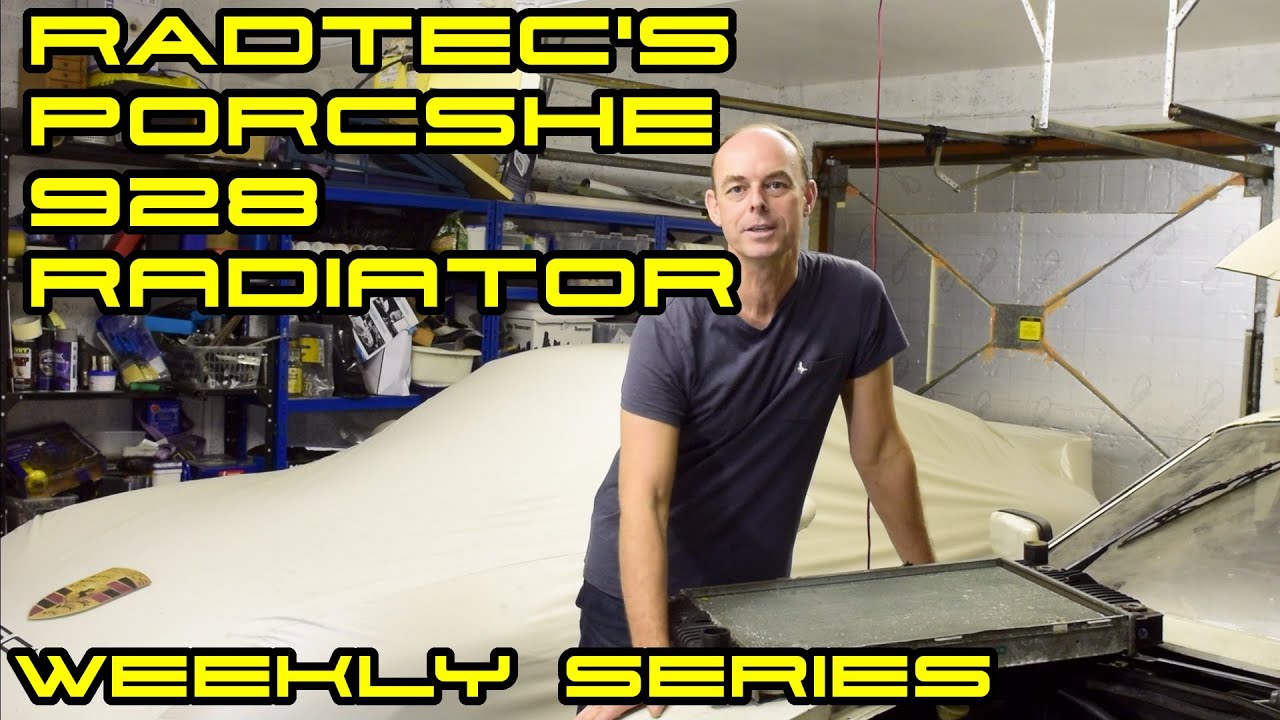 Porsche 928 Episode 70 - Fitting the Radtec Radiator! - YouTube