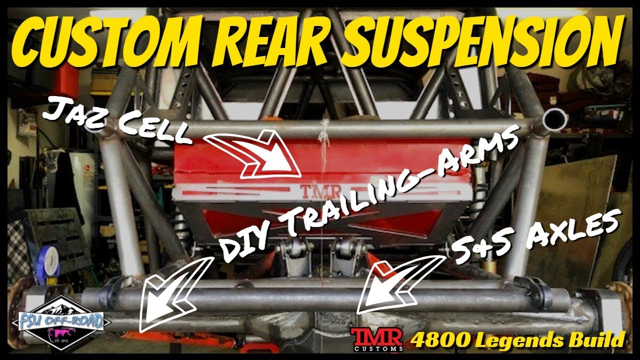 Custom Rear Suspension & DIY Trailing-Arms - YouTube