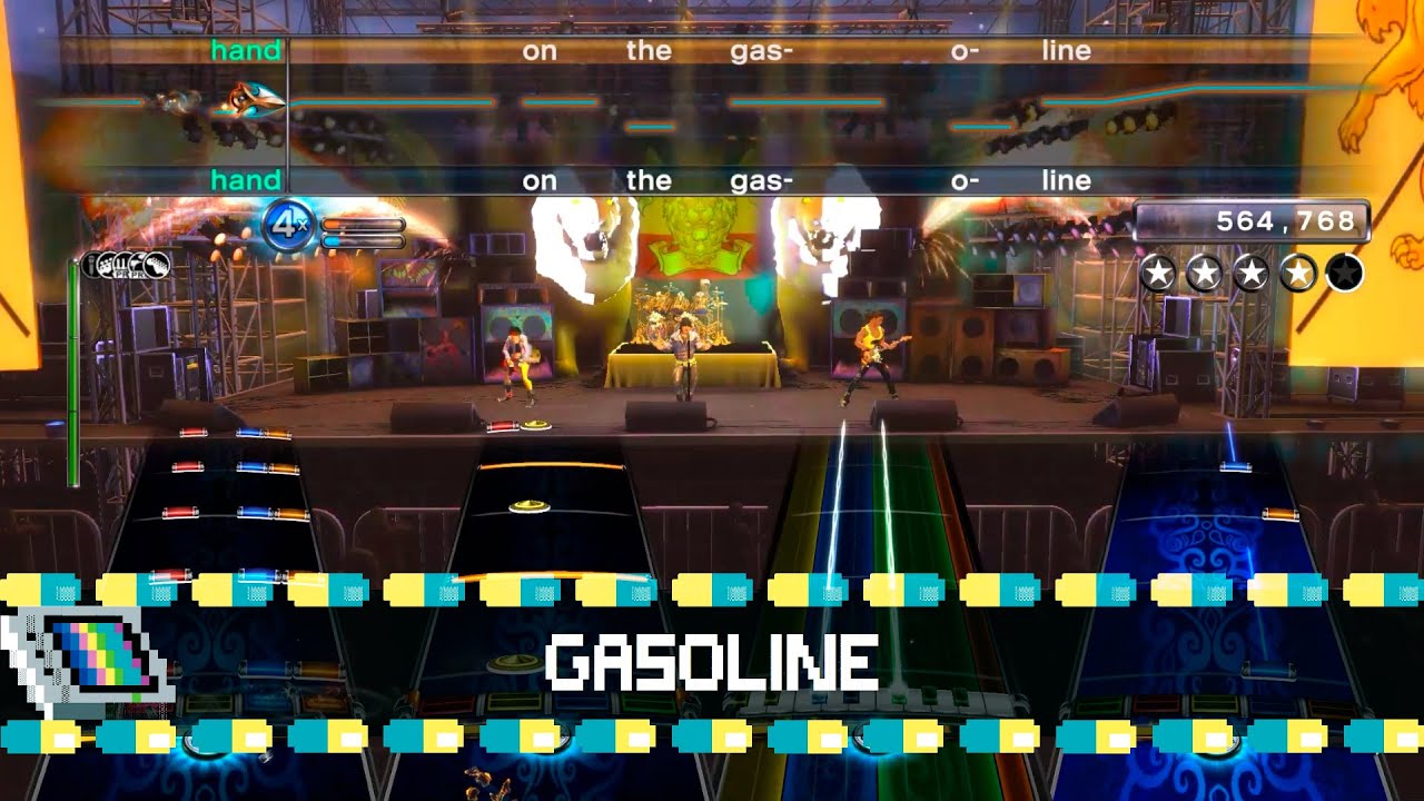 "Gasoline" Brad Sucks - Rock Band 3/Clone Hero Custom - YouTube