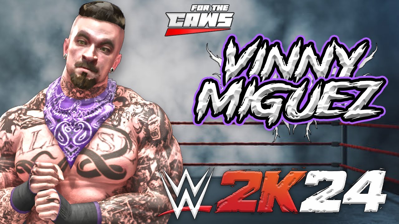 Vinny Miguez WWE 2K24 Entrance - YouTube
