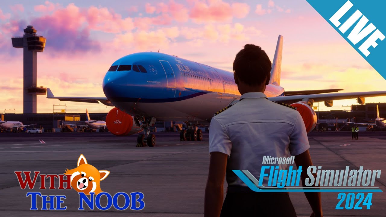 Career Pilot Shenanigans - LIVE - Flight Sim 2024 with The NOOB - YouTube