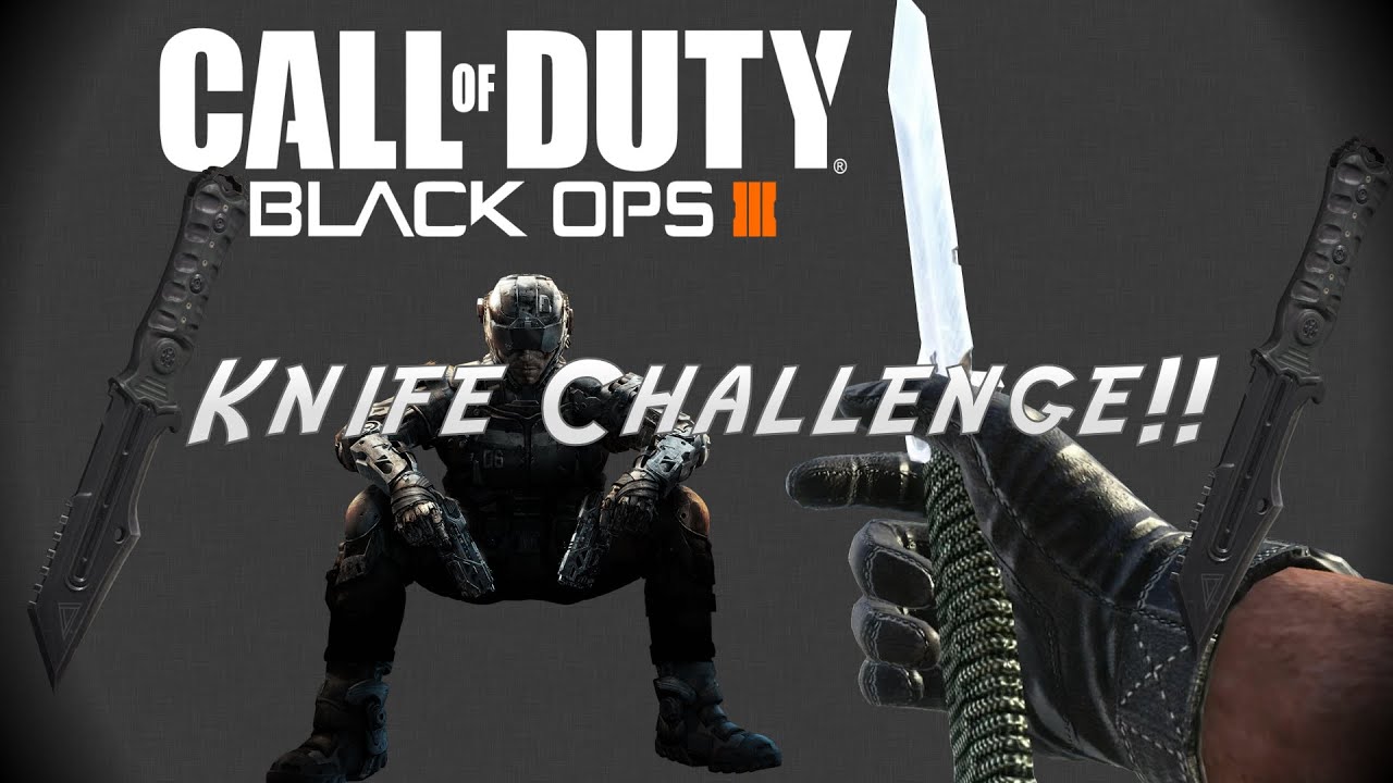 COD: Black Ops 3 | Knife Only Challenge!! - YouTube