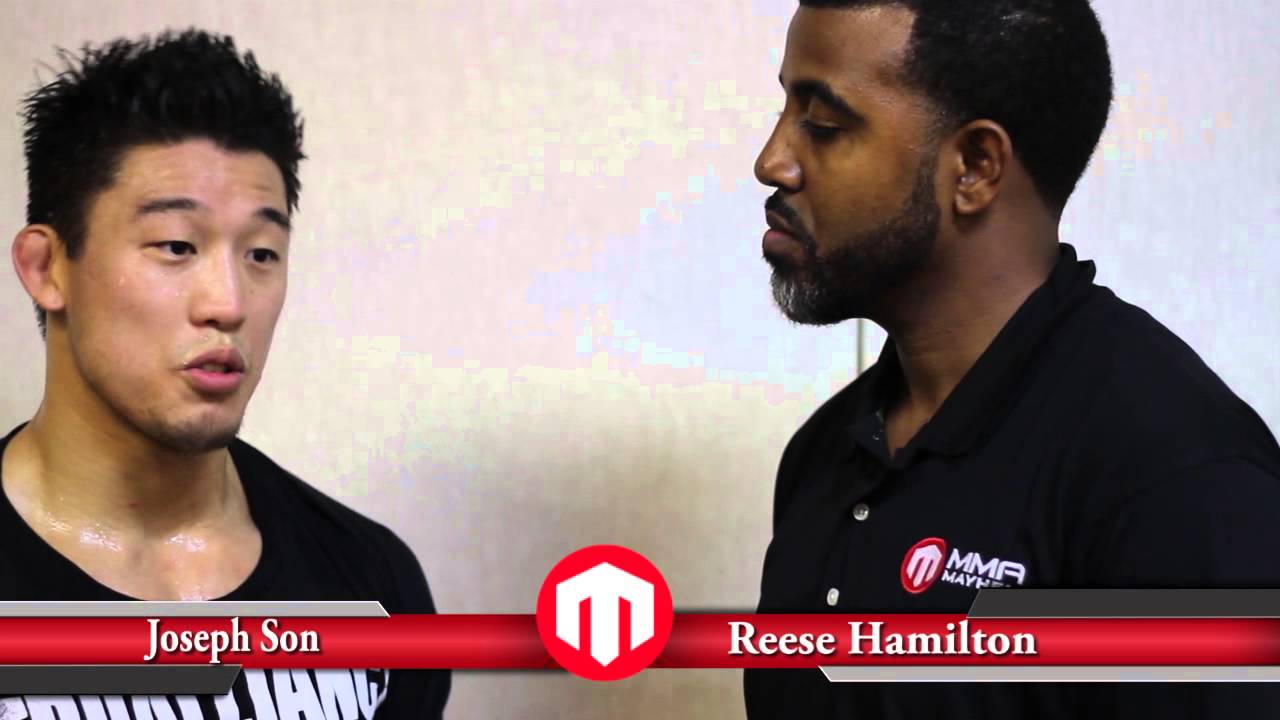 Bash At The Beach MMA Post Fight Interview With Joseph Son - YouTube