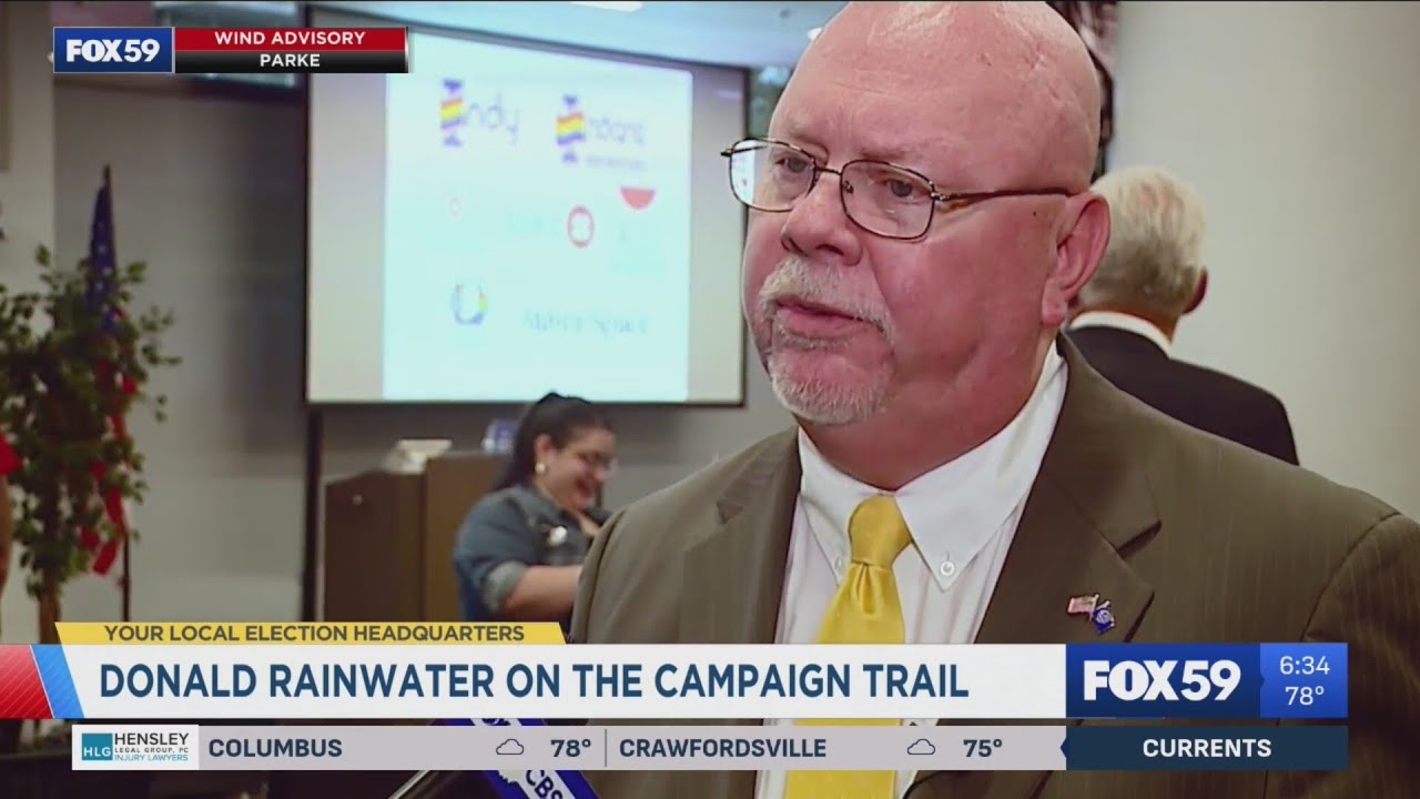 On the campaign trail with Donald Rainwater - YouTube