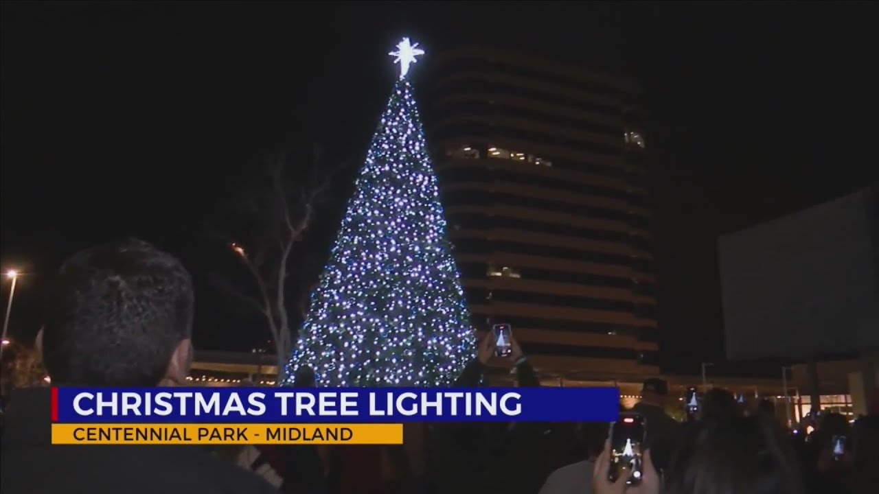 WATCH: Downtown Midland Christmas Tree Lighting - YouTube