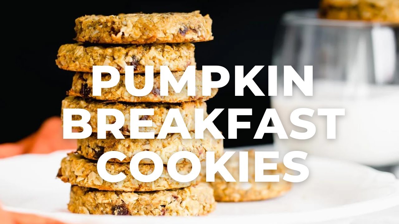 VEGAN PUMPKIN BREAKFAST COOKIES | Vegan Richa Recipes - YouTube