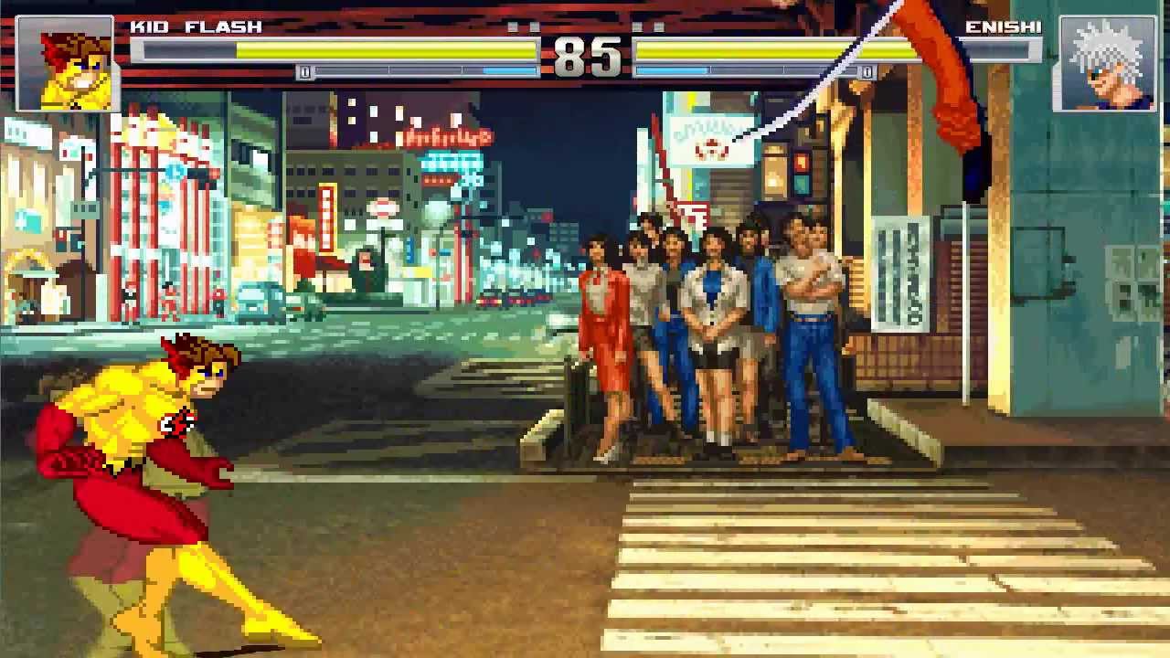 MUGEN: Kid Flash VS Enishi - YouTube