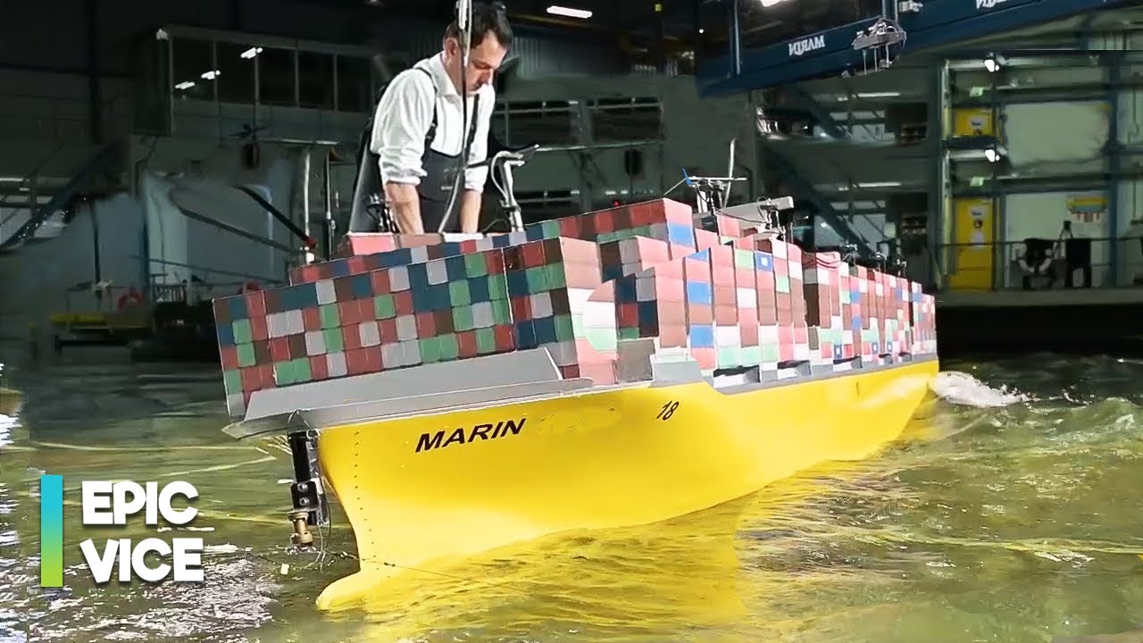 Lab Towing Tank, Ternyata Begini Proses Uji Coba Kapal Sebelum Dibuat ...
