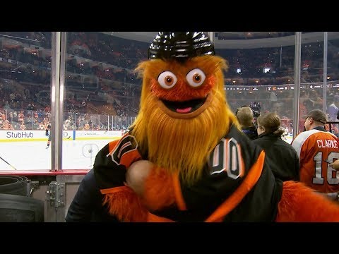 Gritty wreaks havoc on the Flames broadcast