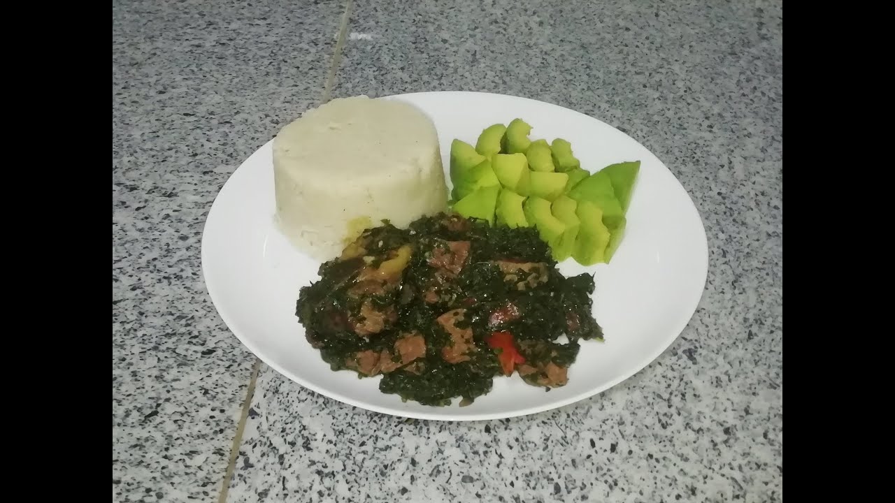 LETS COOK UGALI WITH KALES "SUKUMAWIKI" - YouTube