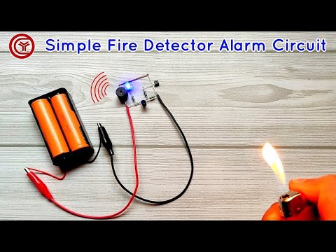 How to make simple fire 🔥 alarms DIY - YouTube