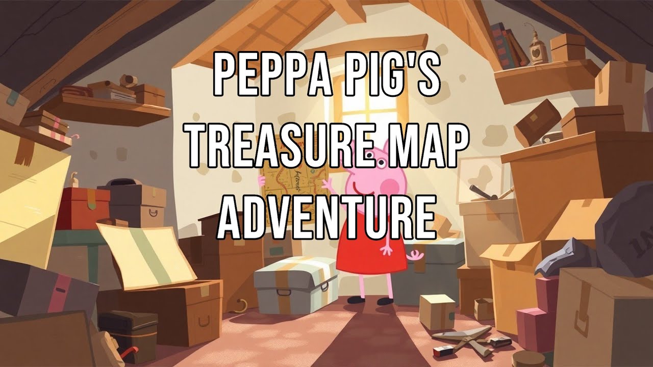 Peppa Pig's Treasure Map Adventure - YouTube