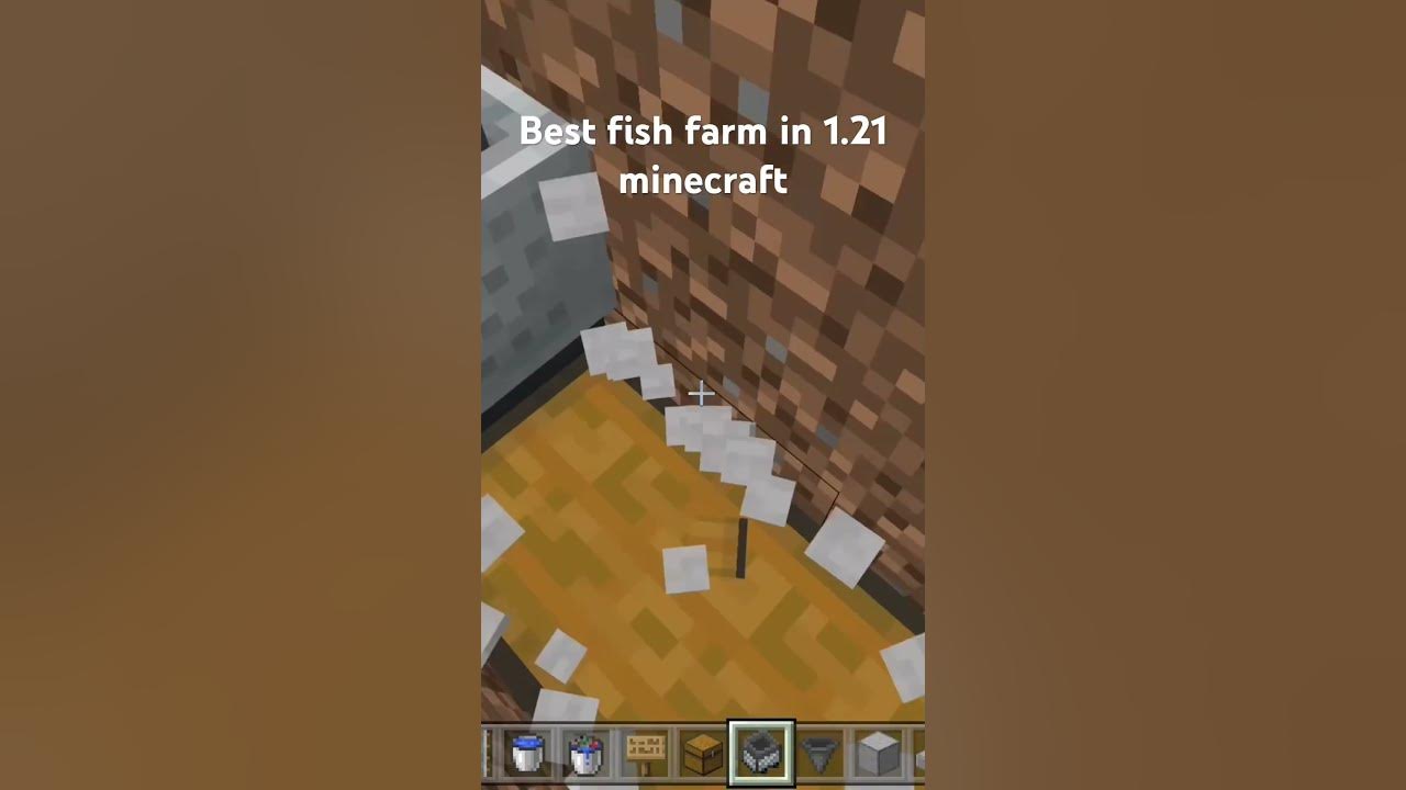 NEWEST AUTOMATIC FISH FARM 1.21 minecraft!! - YouTube