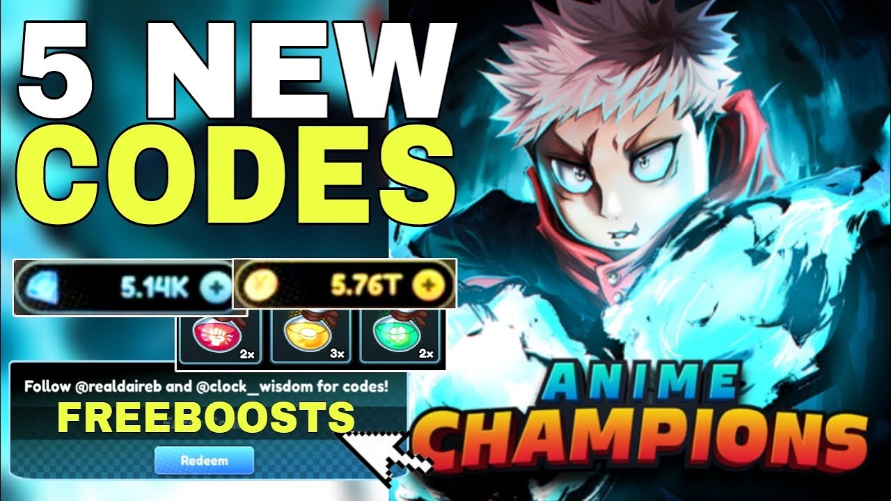 Anime Champions simulator codes new | Anime Champions simulator codes ...