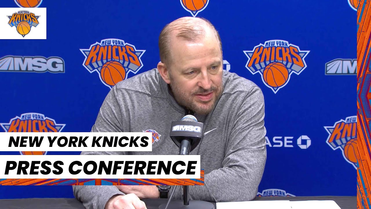 Coach Tom Thibodeau | NY Knicks Post-Game Media Availability (January ...