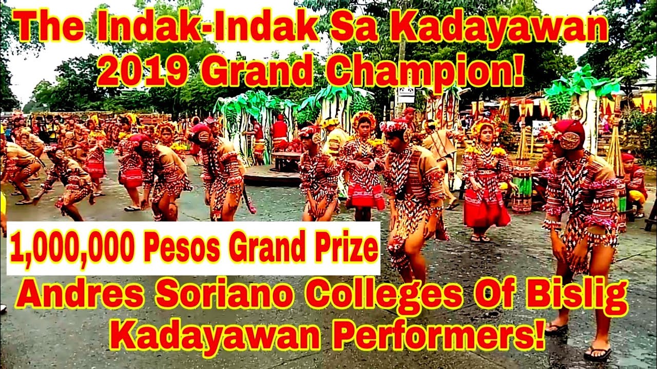 Indak-Indak Sa Kadayawan 2019 Grand Champion | ASCB | 34th Kadayawan Festival 2019 - YouTube