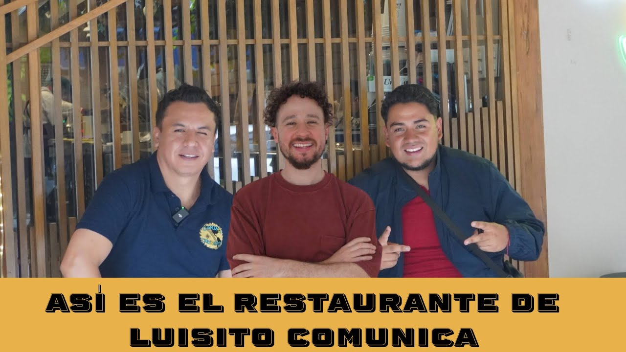 Comimos en el RESTAURANTE de LUISITO COMUNICA/Deigo Ramen/¿Está tan ...