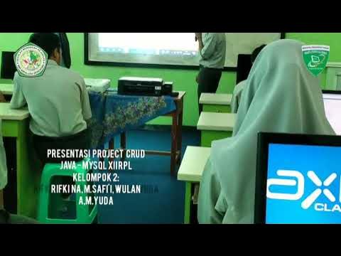PRESENTASI PROJECT PBO CRUD JAVA MYSQL XII RPL 2022 - YouTube