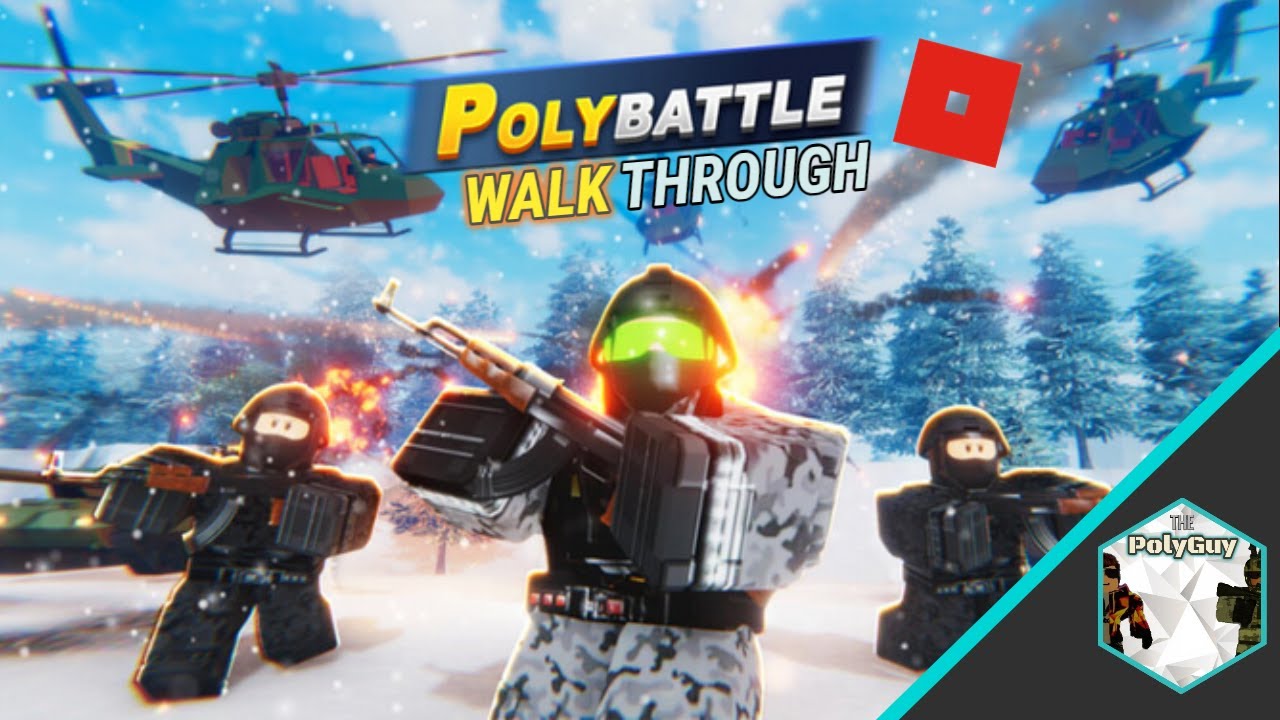 Playing Poly Battles - Roblox - YouTube