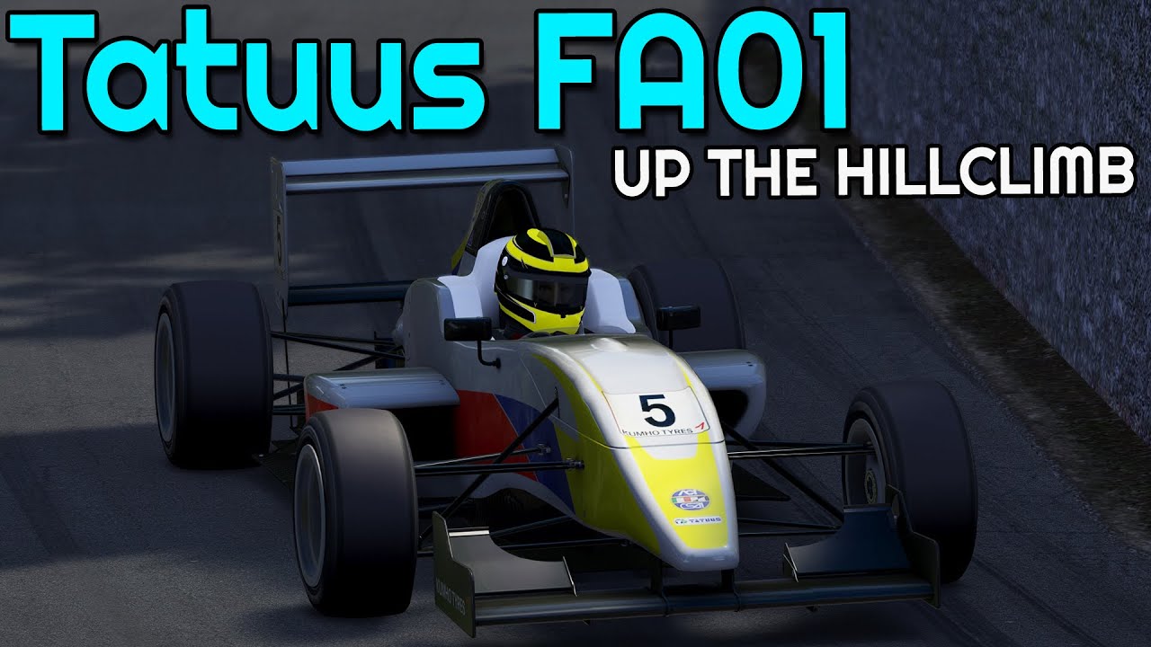 Tatuus FA01 Formula 4 up Goodwood (Fakewood) Hill Climb - YouTube